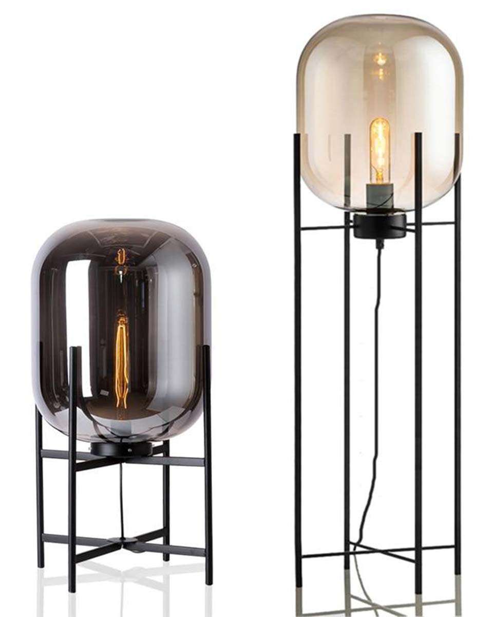 ELOISE GLASS LAMP - Luxury nordic lamp of glass – Belmonte Studios