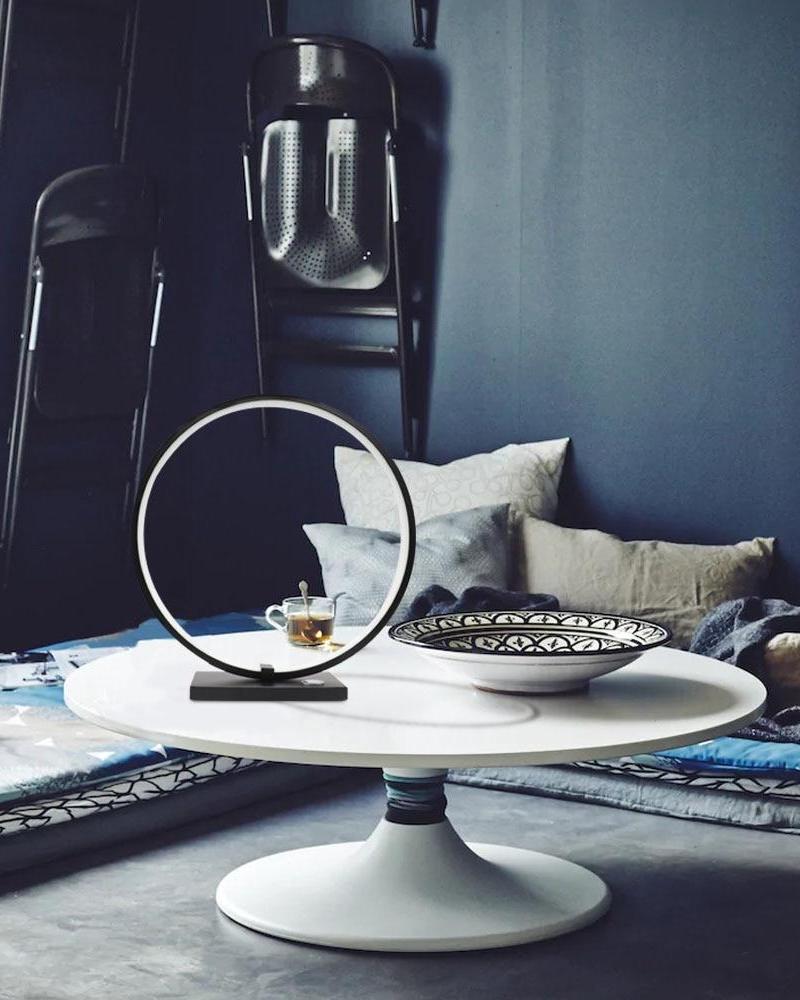 HALO DESK LAMP - LED desk lamp in circular shape – Belmonte Studios
